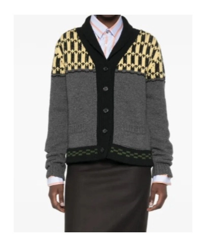 Marni Long-sleeve V-neck Cardigan