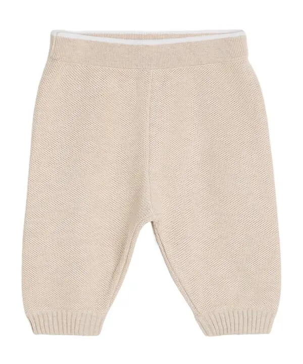 Brunello Cucinelli Textured Knit Trousers