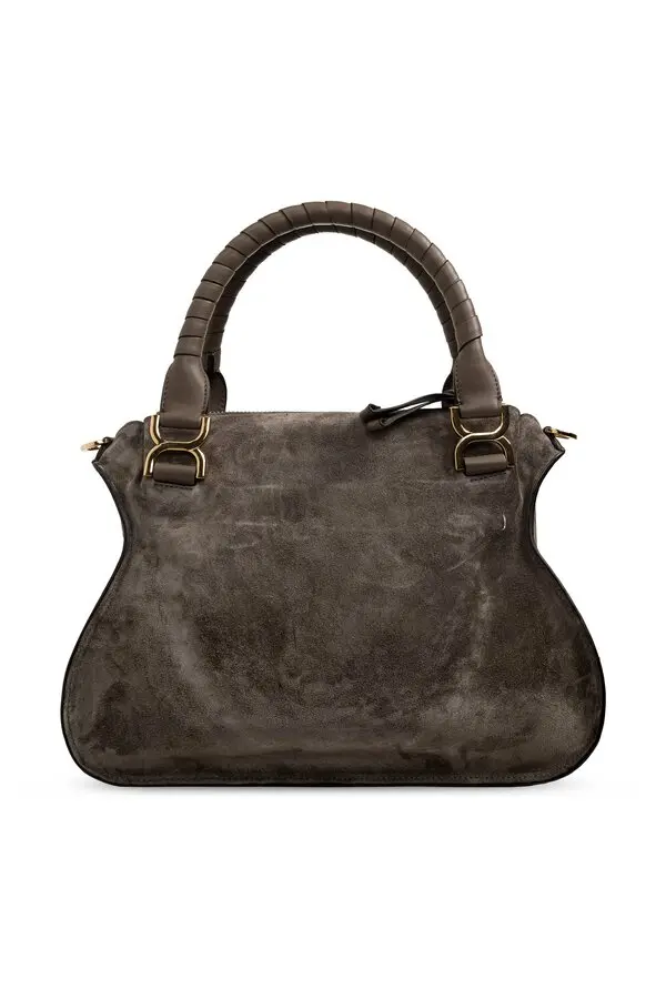 Chloé Marcie Shoulder Bag - Grey