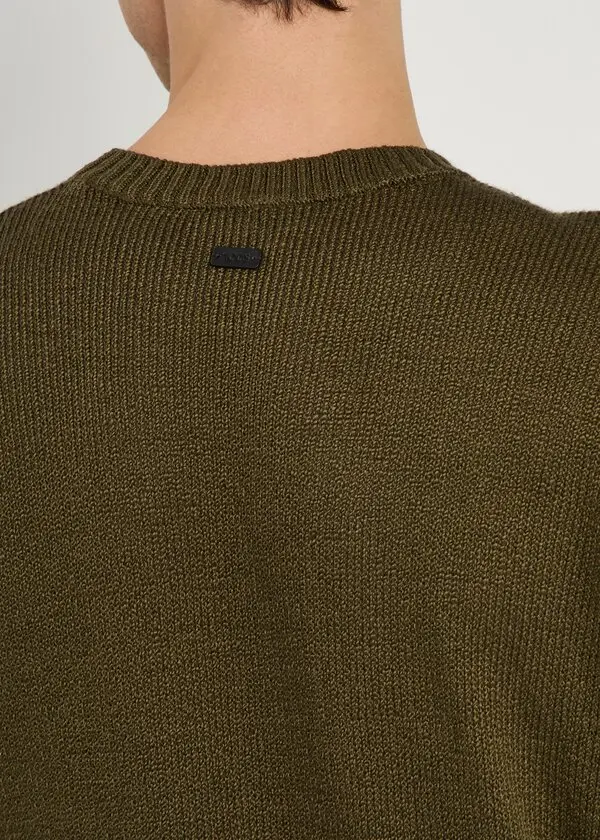 TOD'S Crew-neck Cotton-knit Jumper