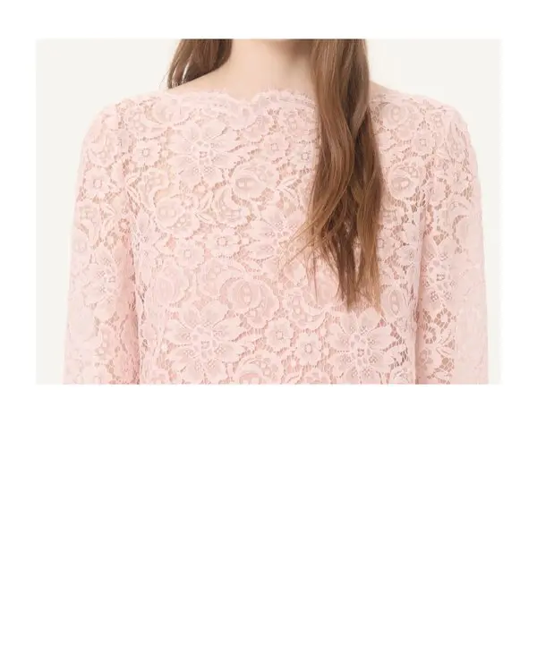 Valentino Garavani Lace Top - Pink