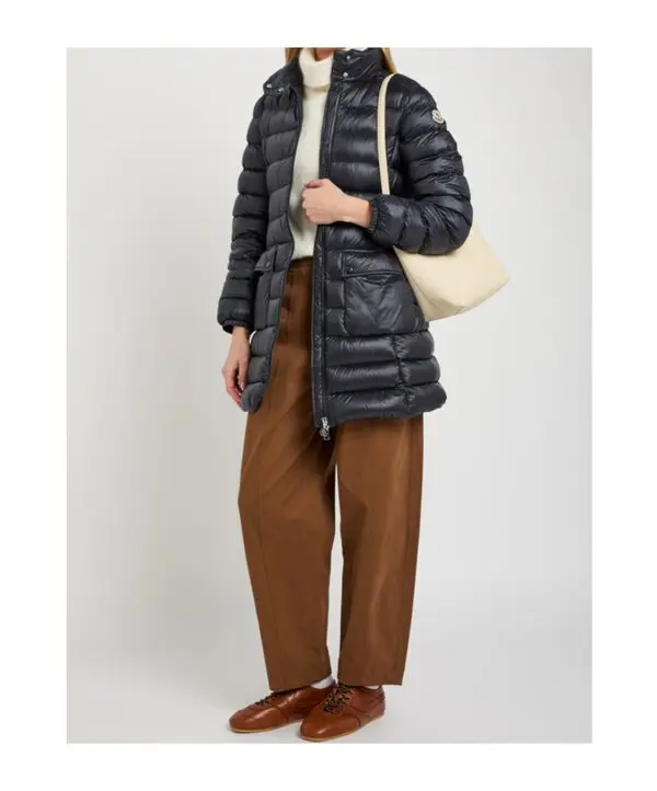 Moncler Genet Padded Shell Coat - Black