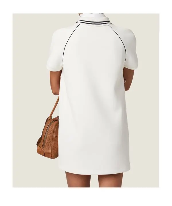 Miu Miu Bonded Cotton Piqué Minidress