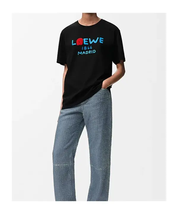 Loewe Relaxed Fit T-shirt In Cotton
