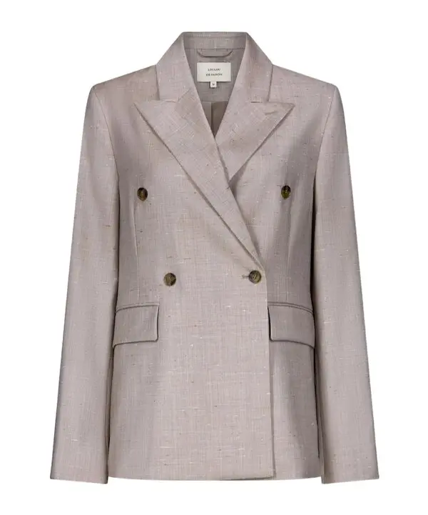 Loulou De Saison Norma Double-breasted Blazer - Beige