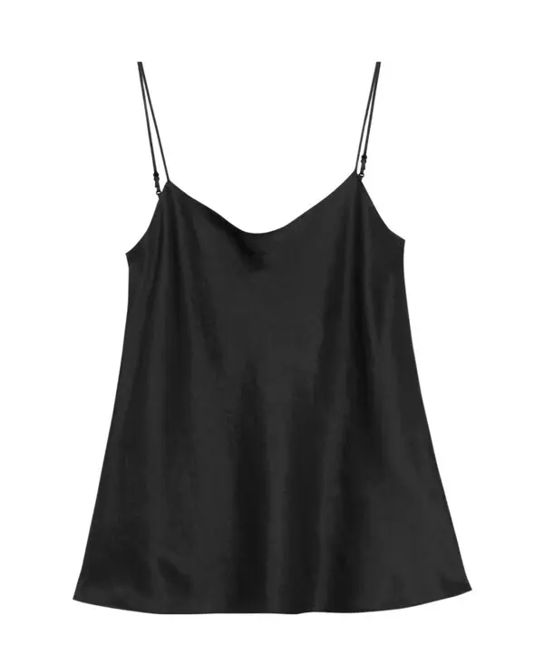 Vince Hammered Satin Top