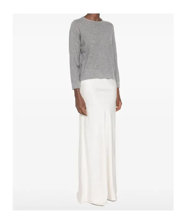 Fabiana Filippi Ribbed Crew-neck Knit Top