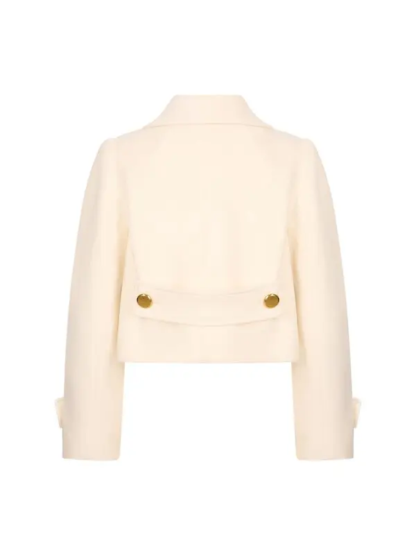 P.a.r.o.s.h Button-front Long-sleeve Casual Jacket