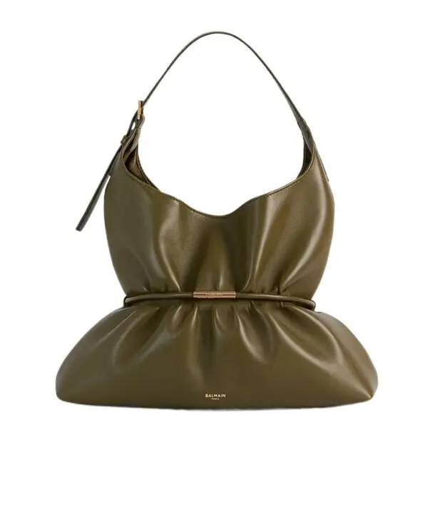 Balmain Sphynx Medium Bag In Smooth Leather