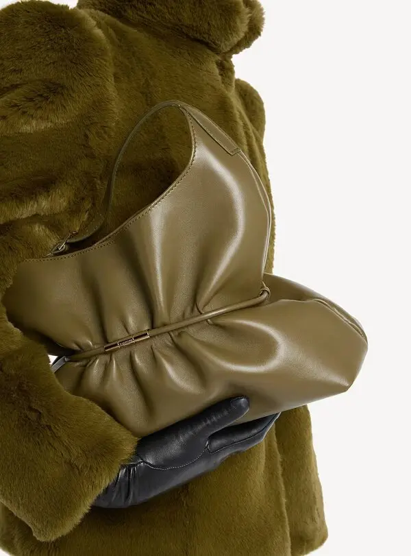 Balmain Sphynx Medium Bag In Smooth Leather
