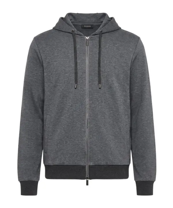 Peserico Zip-up Hooded Casual Jacket