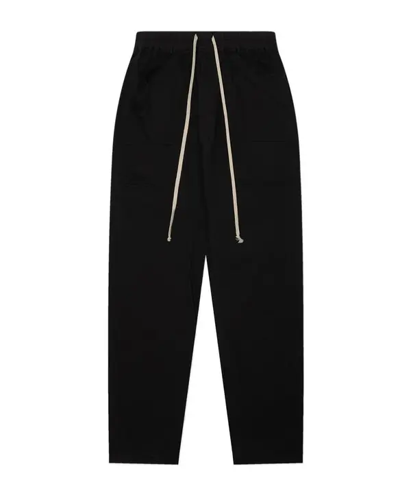 Rick Owens Drawstring Drop-crotch Cargo Trousers