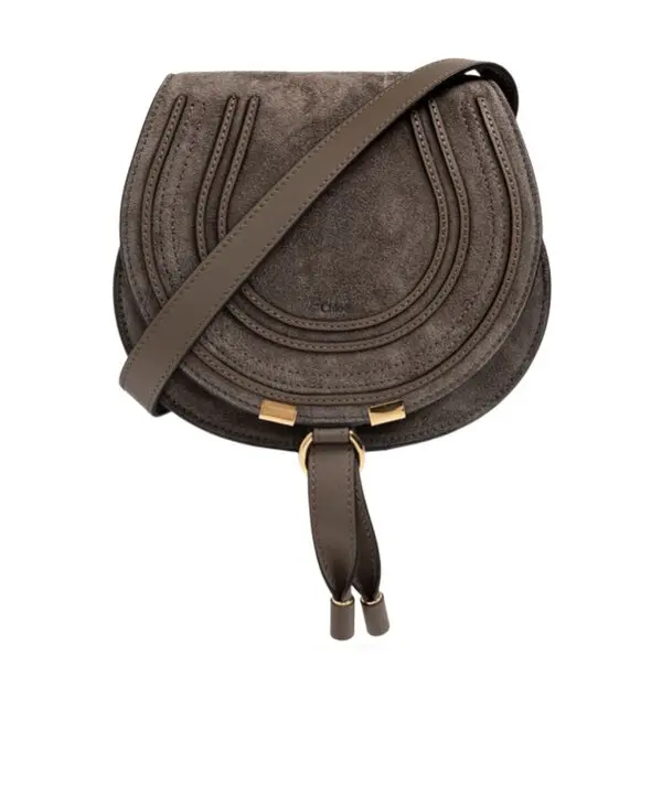 Chloé Flap Shoulder Bag - Grey