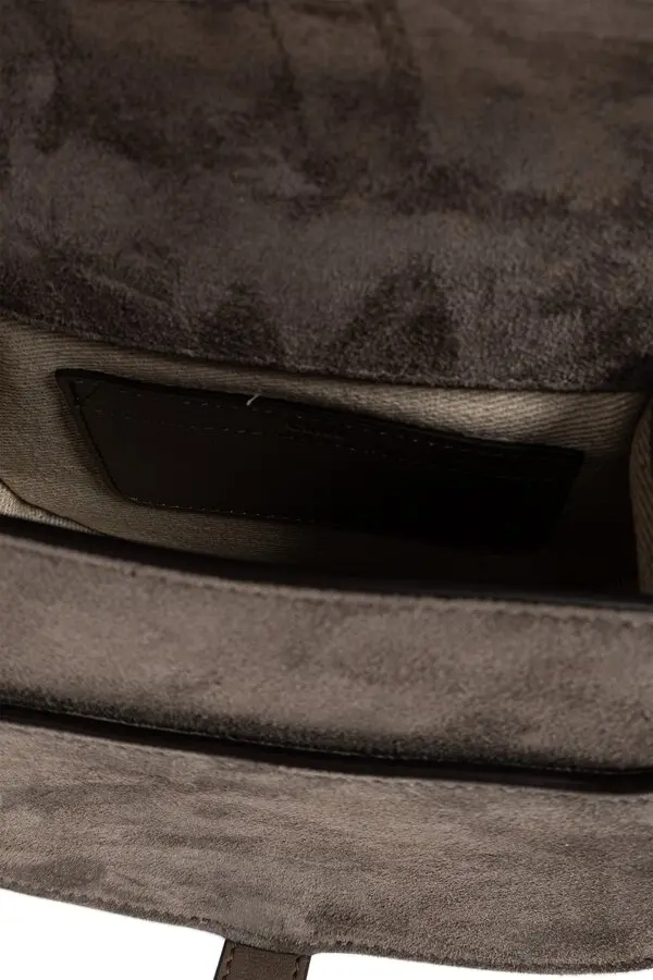 Chloé Flap Shoulder Bag - Grey