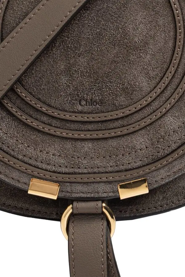 Chloé Flap Shoulder Bag - Grey