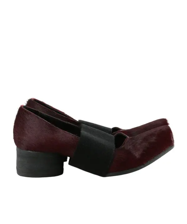 UMA WANG Square-toe Ballet Flats