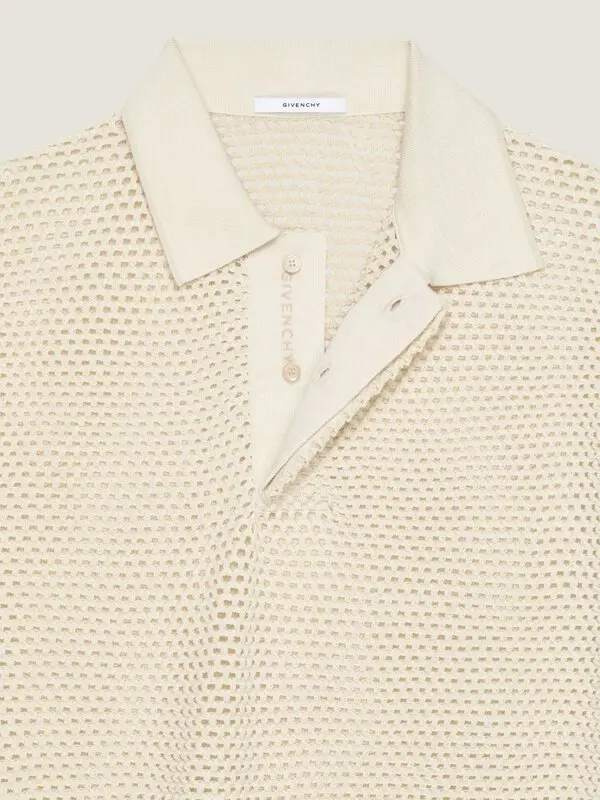 Givenchy Knit Short-sleeve Polo Shirt