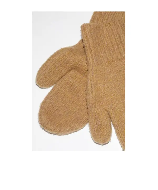Acne Studios Wool Blend Mittens