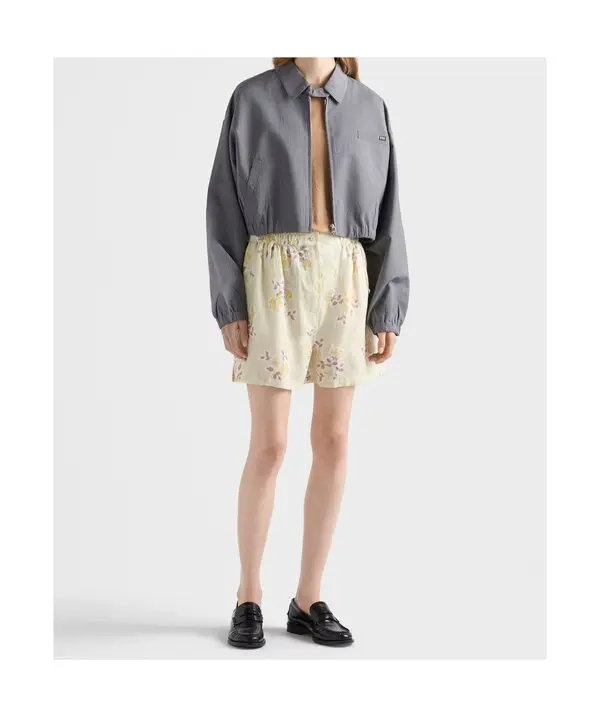 Prada Light Mohair Blouson Jacket
