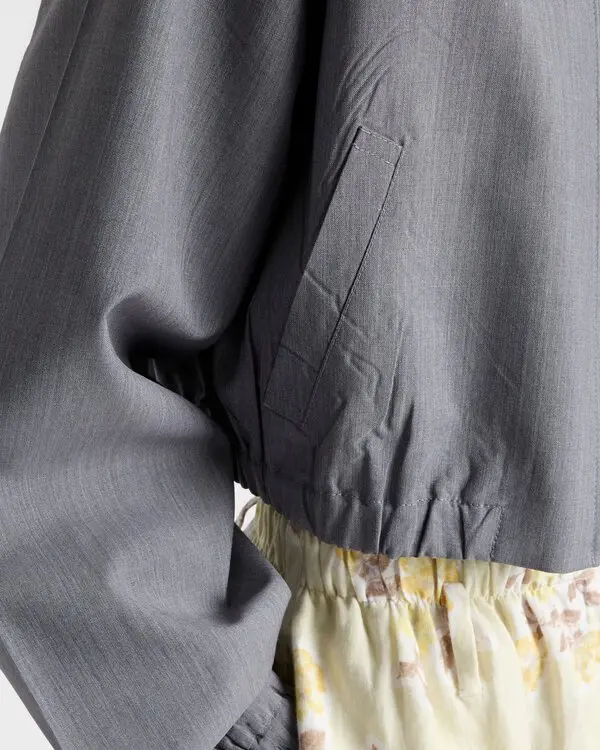 Prada Light Mohair Blouson Jacket