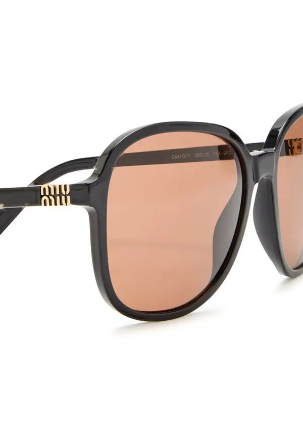 Miu Miu Oversized Square-frame Sunglasses