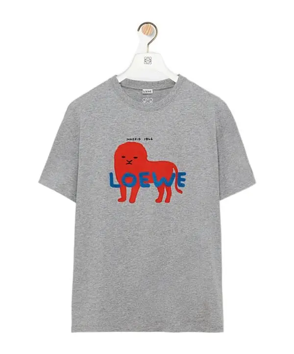 Loewe Relaxed Fit T-shirt In Cotton