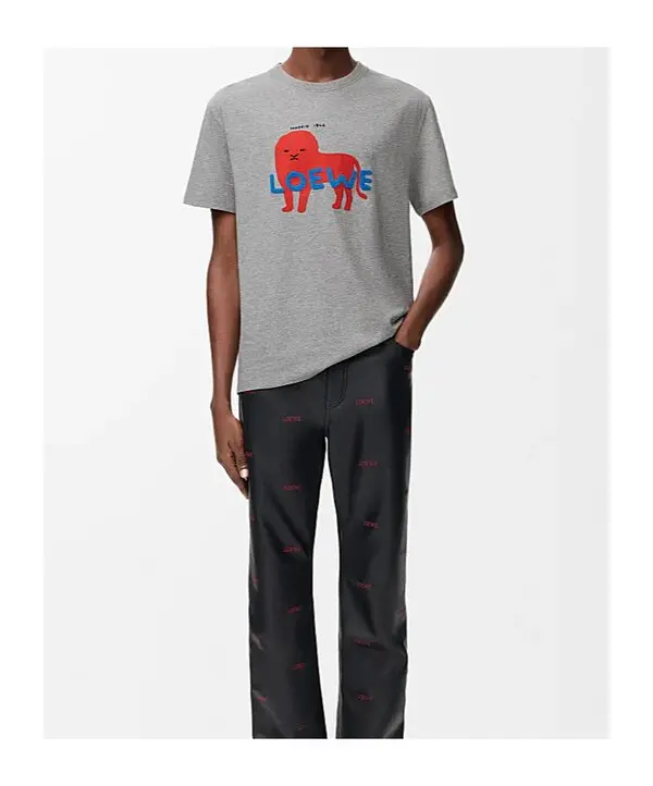 Loewe Relaxed Fit T-shirt In Cotton