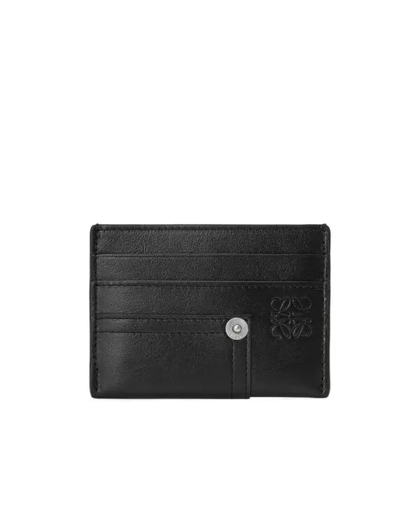 Loewe Panta Plain Cardholder In Shiny Calfskin