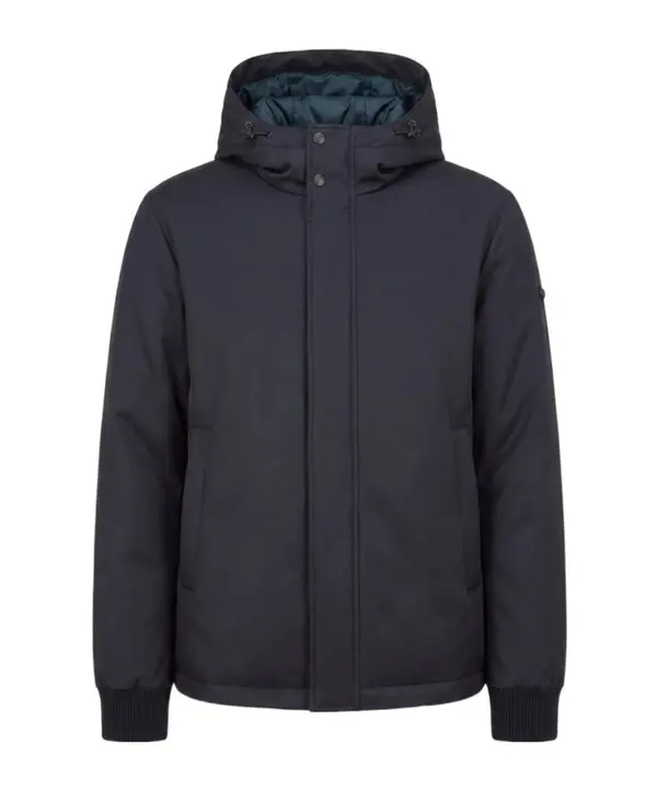 Peserico Zip-up Hooded Padded Jacket