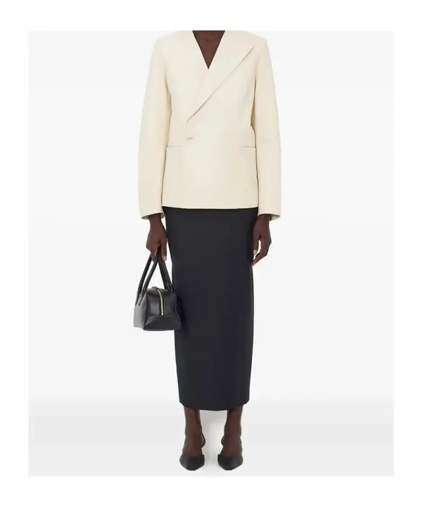 Loulou De Saison Paoli Asymmetric Leather Jacket