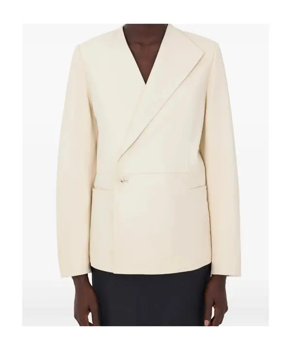 Loulou De Saison Paoli Asymmetric Leather Jacket