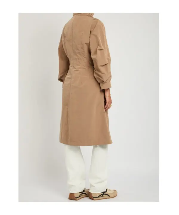 Moncler Nantes Shell Parka - Nude