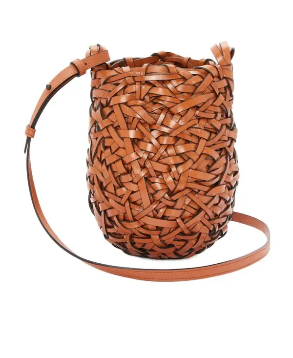 Loewe Nest Logo Debossed Basket Bag