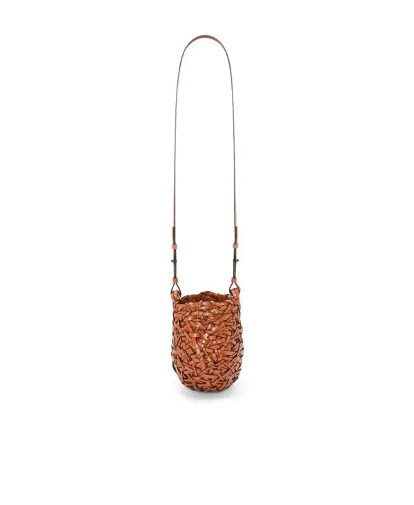 Loewe Nest Logo Debossed Basket Bag