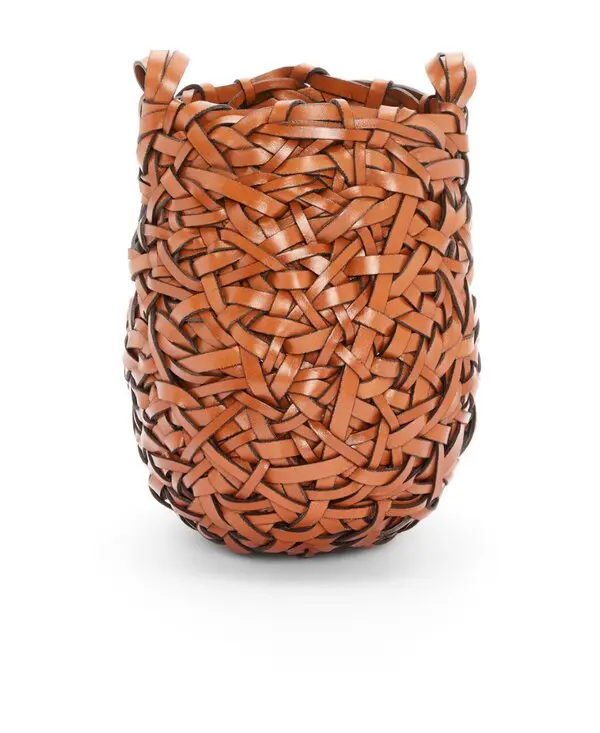 Loewe Nest Logo Debossed Basket Bag