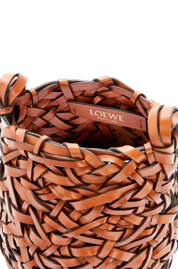 Loewe Nest Logo Debossed Basket Bag