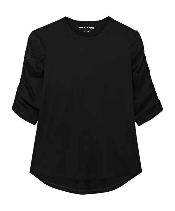 Veronica Beard Cotton T-shirt - Black