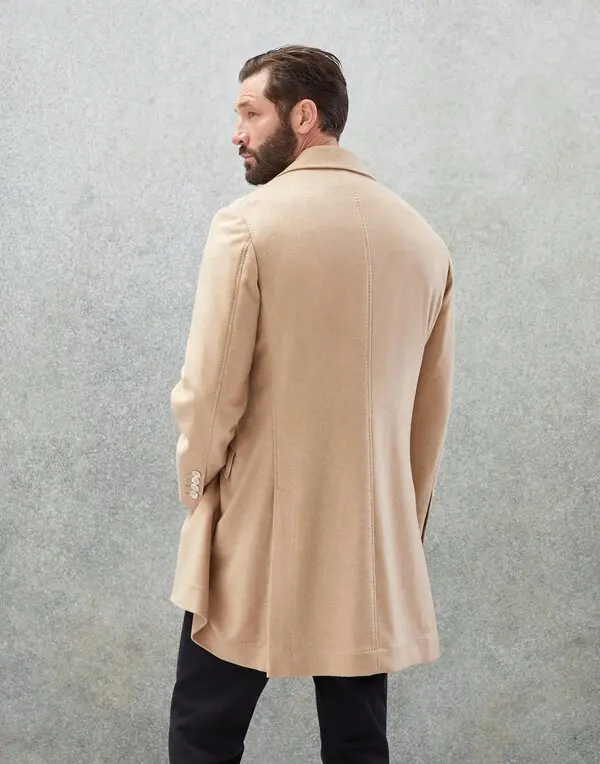 Brunello Cucinelli Single-breasted Cashmere-blend Coat