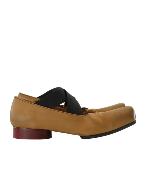 UMA WANG Square-toe Ballet Flats