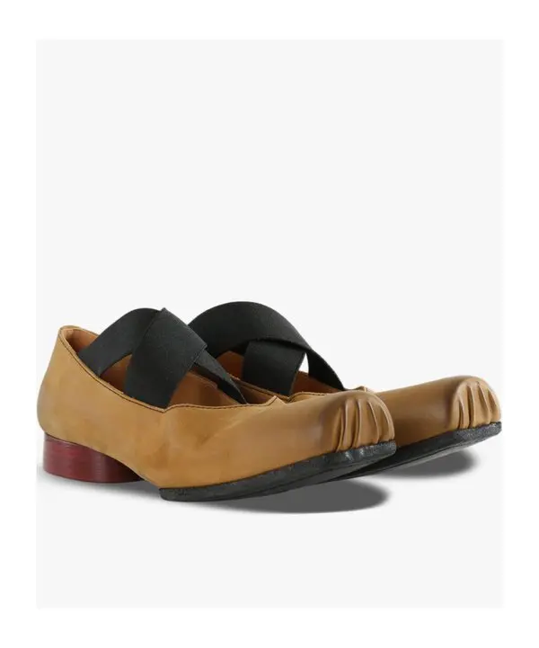 UMA WANG Square-toe Ballet Flats