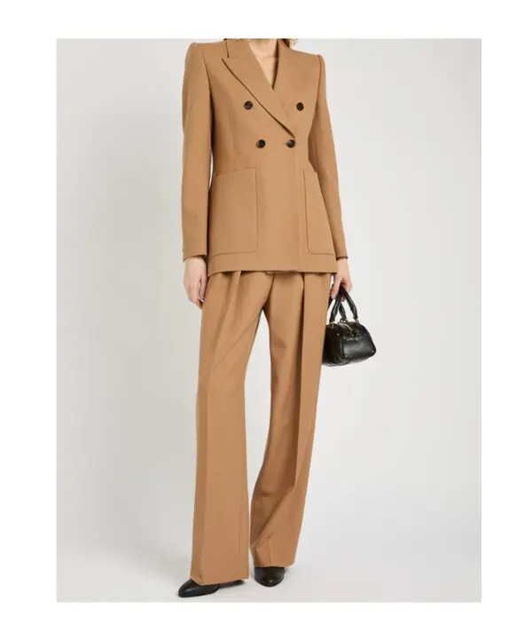 Chloé Double-breasted Wool Blazer