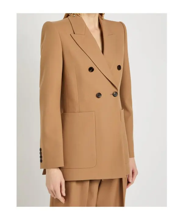 Chloé Double-breasted Wool Blazer