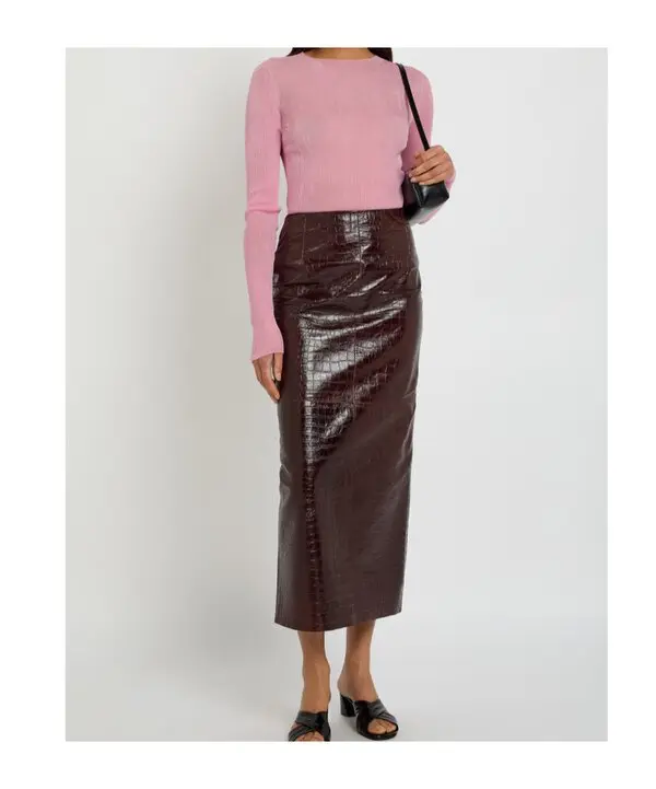 Khaite Mosi Fine-knit Silk Top - Pink