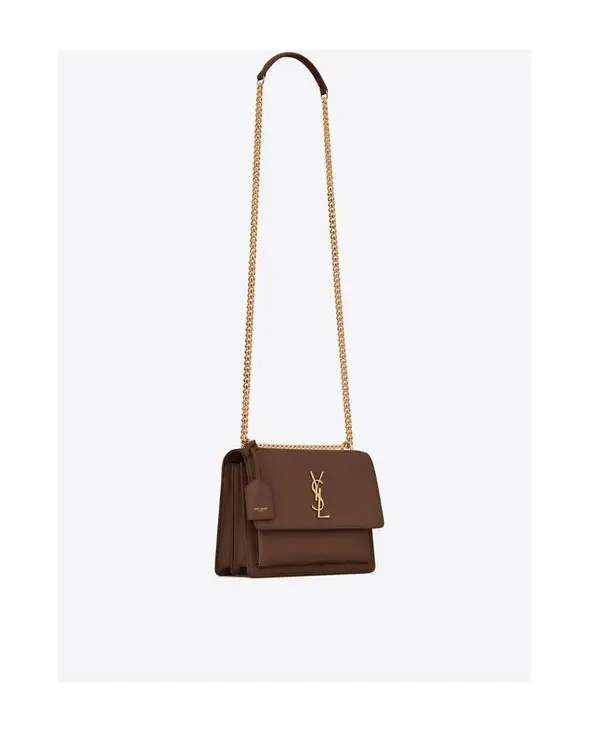 Saint Laurent Medium Sunset Smooth Leather Bag