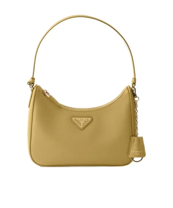 Prada Re-edition 2005 Saffiano Leather Mini-bag - Vanilla