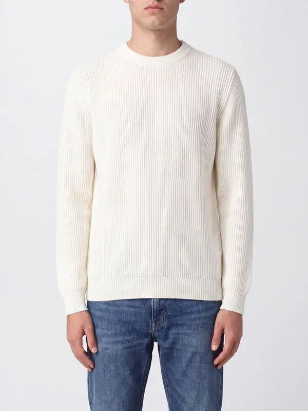 ROBERTO COLLINA Crew Neck Long Sleeve Sweater