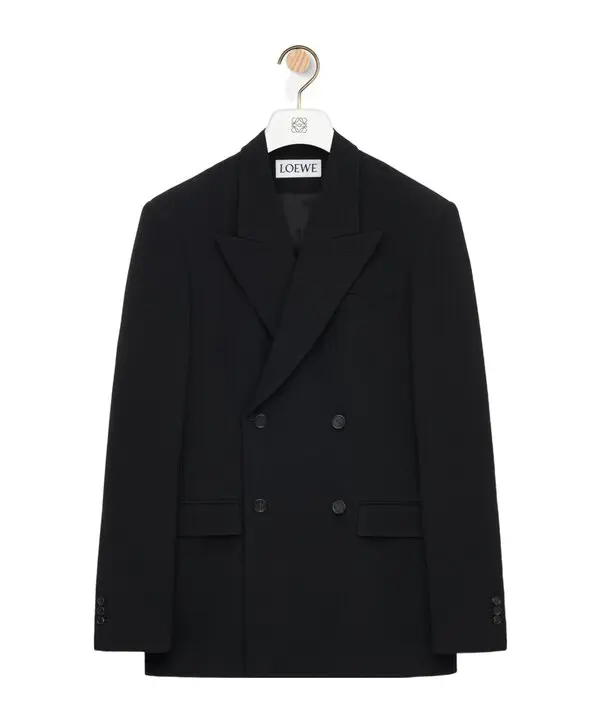 Loewe Double-breasted Wool Jacket