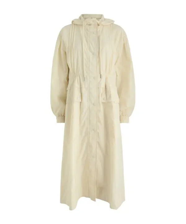 Moncler Coupiac Nylon Parka - Nude