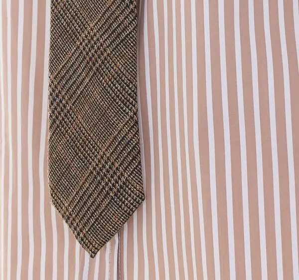 ANIYE BY Striped Shirt With Classic Collar And Curved Hem