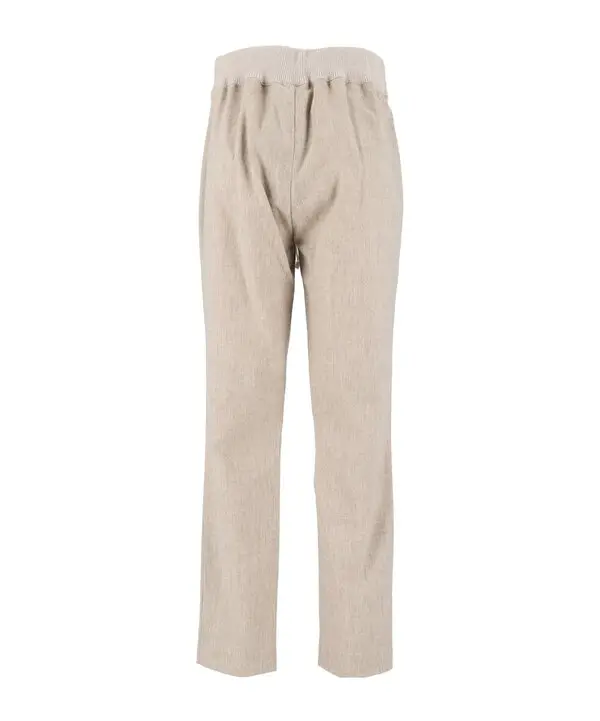 Fabiana Filippi Drawstring Knit Sweatpants